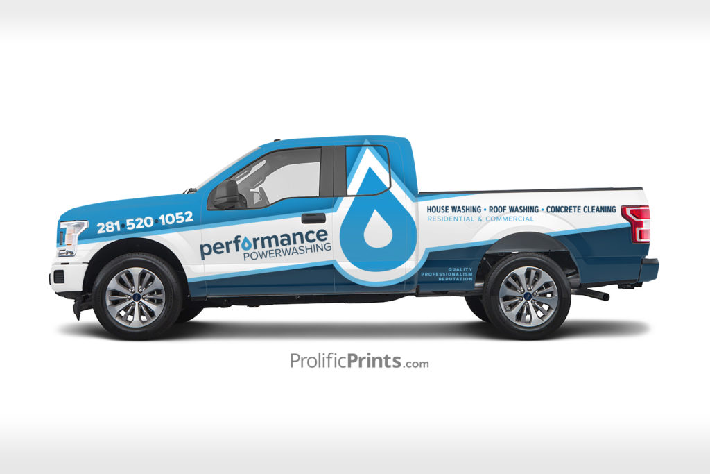 Spotless Pressure Washing Van Wrap Design – Prolific Brand Design
