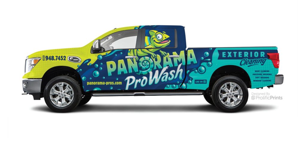 Power Wash Pro Mascot Logo & Wrap Design – Prolific Brand Design